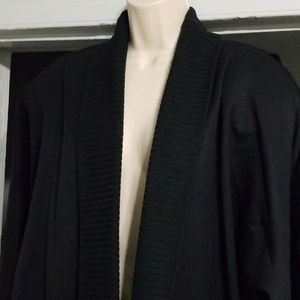 Prisma | Jackets & Coats | The Prisma Collection Black Wool Kimono Duster | Poshmark